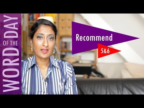 How to Spell the Word Recommend ǀ Word of the Day (Yr 5&6) ǀǀ Early Morning Work