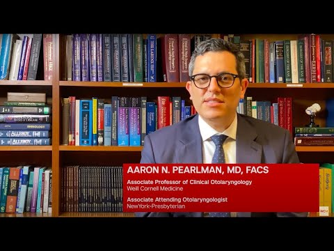 Ear, Nose, Throat specialist, Aaron Pearlman, M.D.