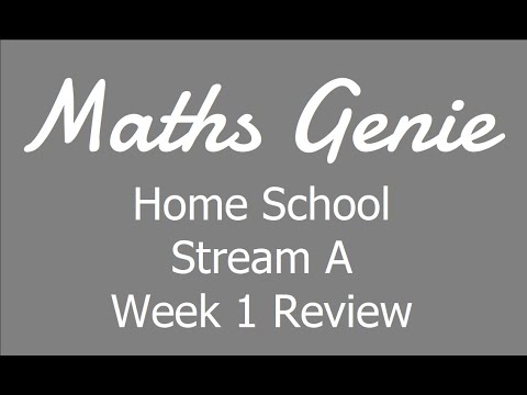 Week 1 Review (A)