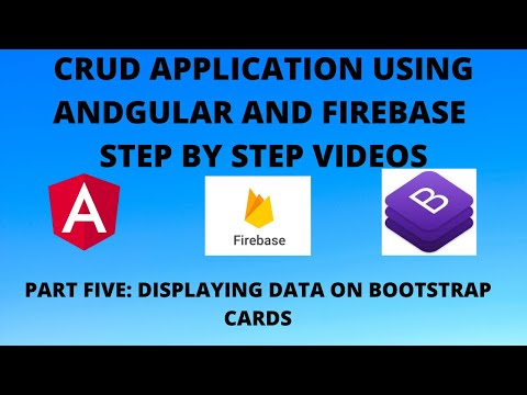 Displaying data using bootstrap cards
