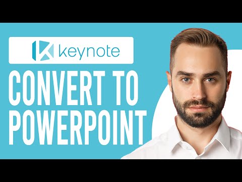 How to Convert Keynote to Powerpoint (Convert your KEY to PPT)