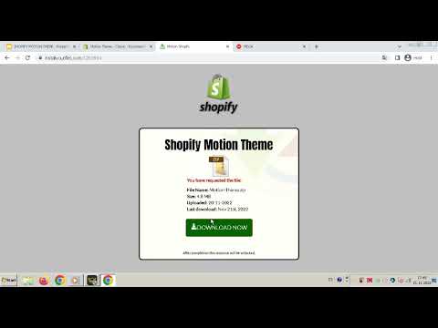Shopify Premium Theme is Free for Download [vz]