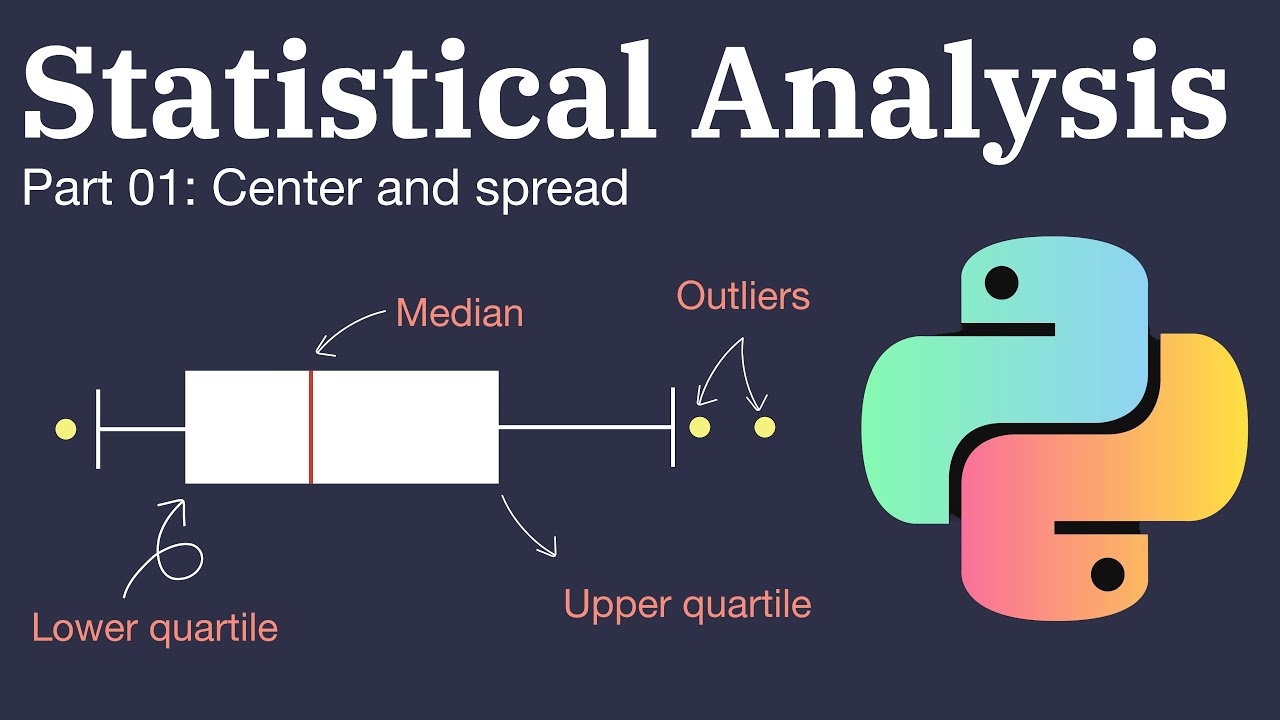 Statistical analysis in Python | Part 01 | Measures of center and spread | Pandas, NumPy & Seaborn