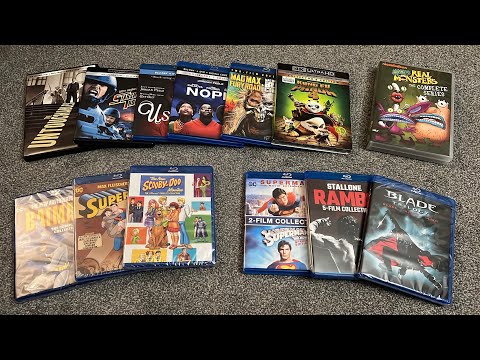 Black Friday Haul 2024 - Movies from Amazon and Walmart