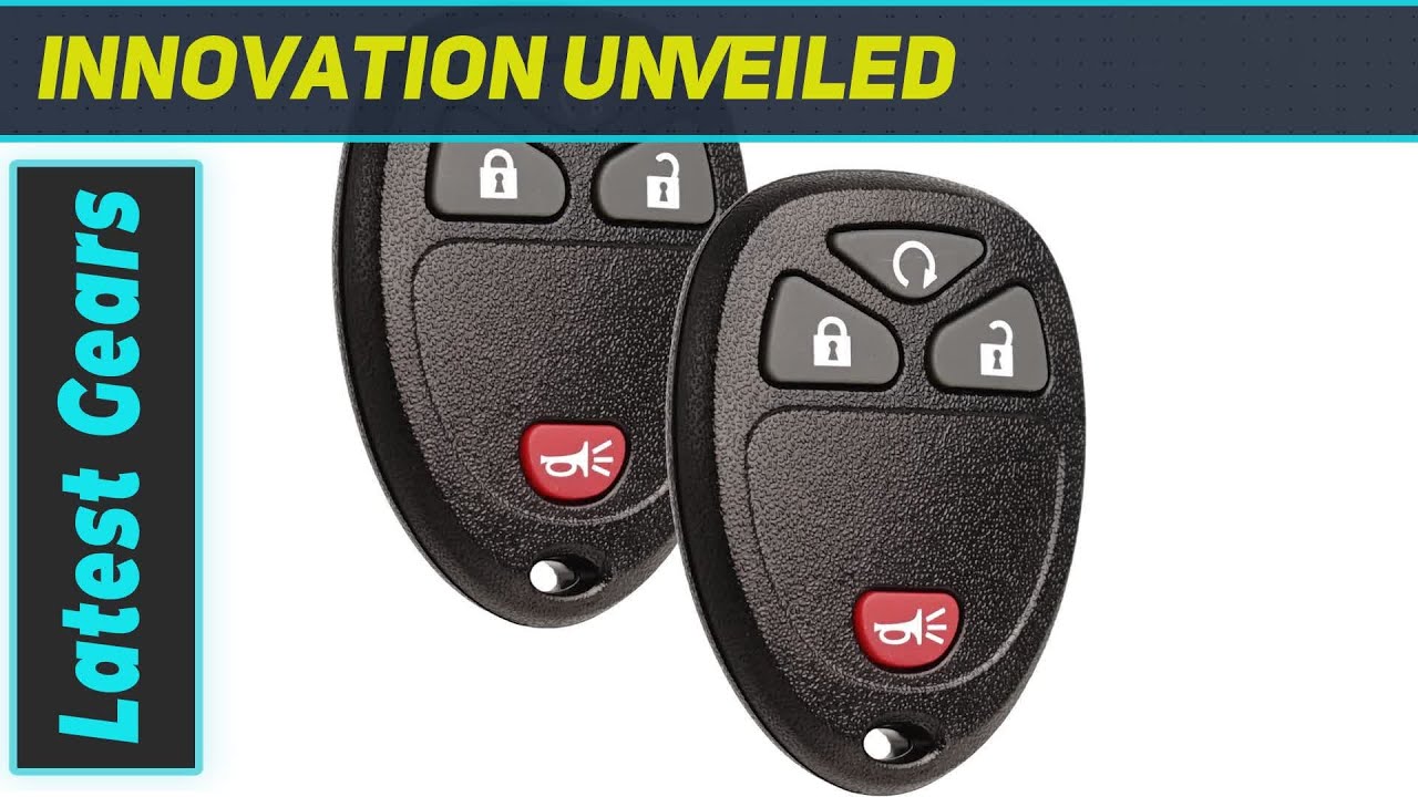 Keyless Entry Remote Start Control Key Fob Replacement for Chevy/GMC - The Ultimate Upgrade!