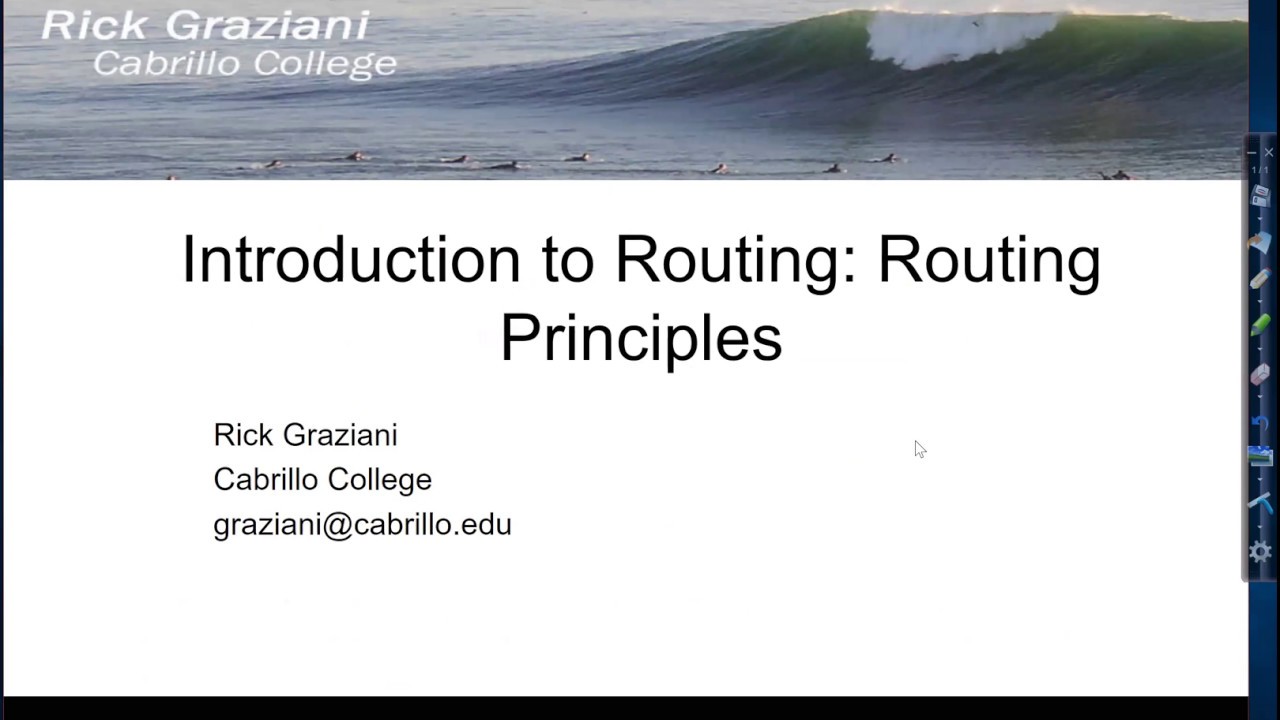 Introduction: Routing Principles