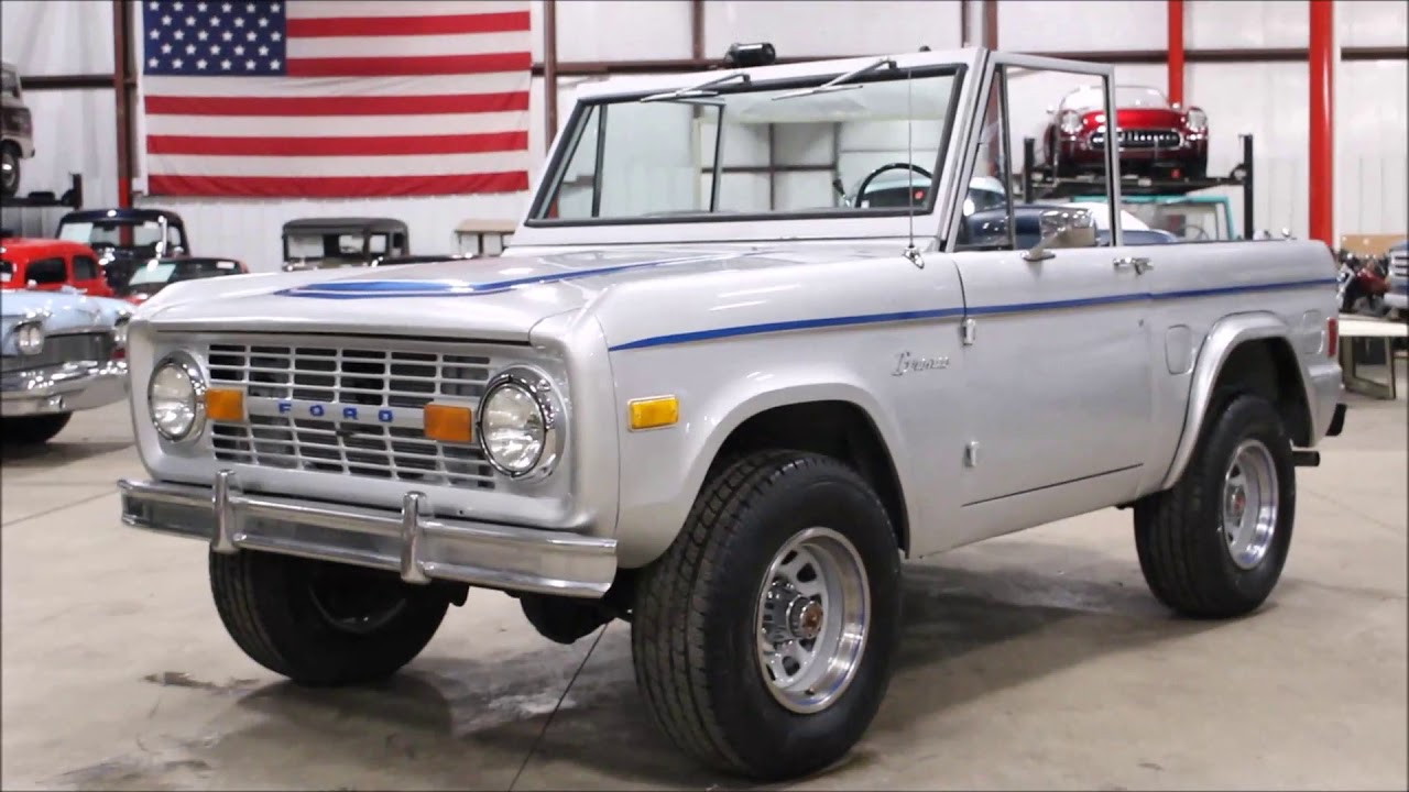 1977 Ford Bronco Silver