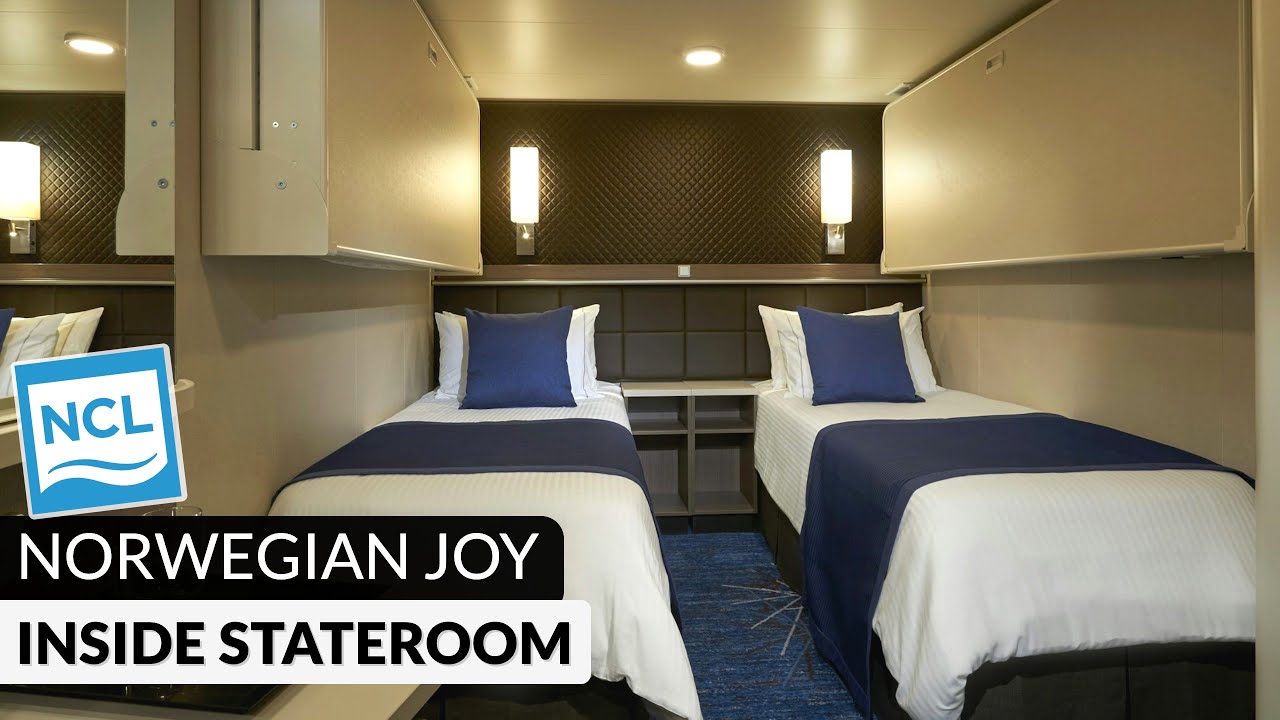 Norwegian Joy | Inside Stateroom Full Walkthrough Tour & Review 4K | Category IA