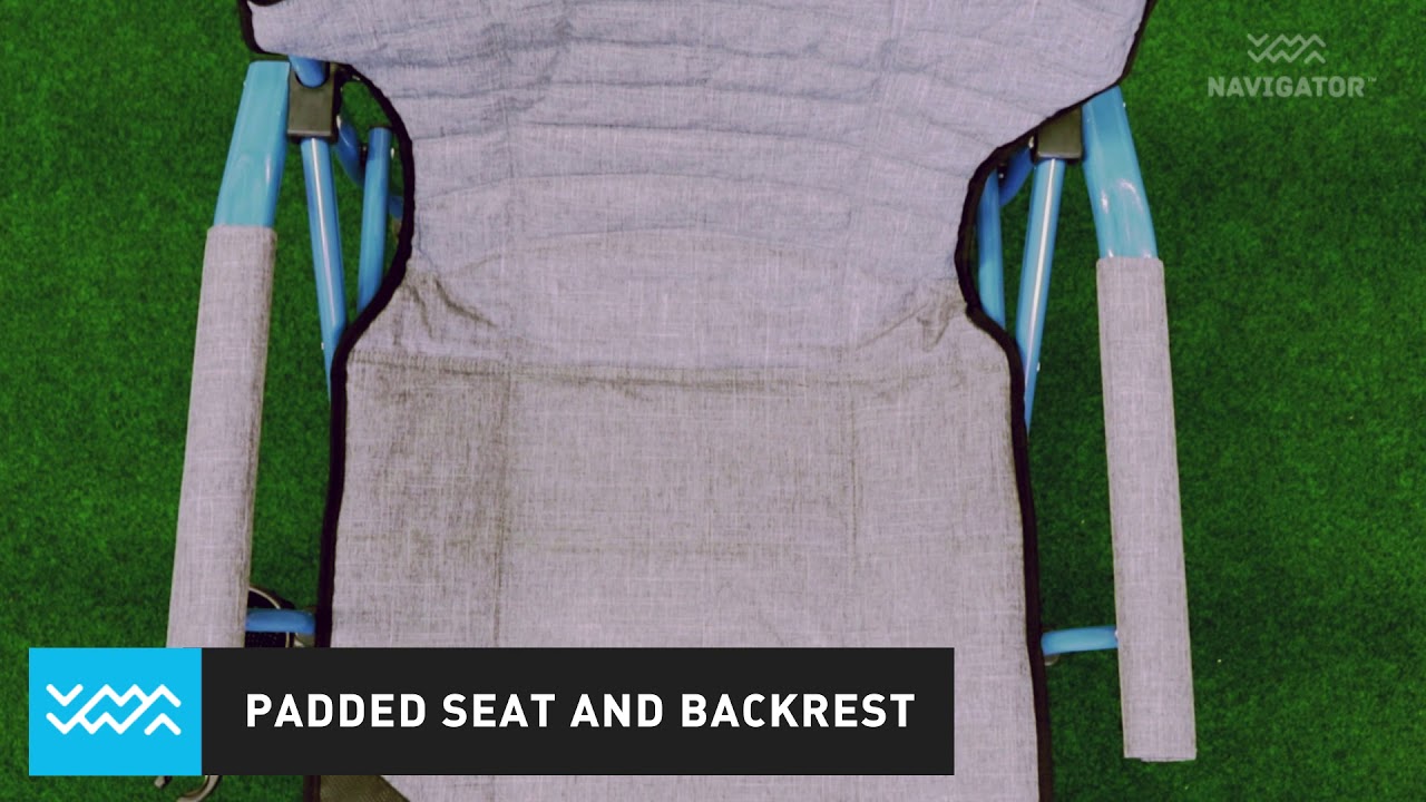THE NOWHERE CHAIR - Padded Seat and Back Rest