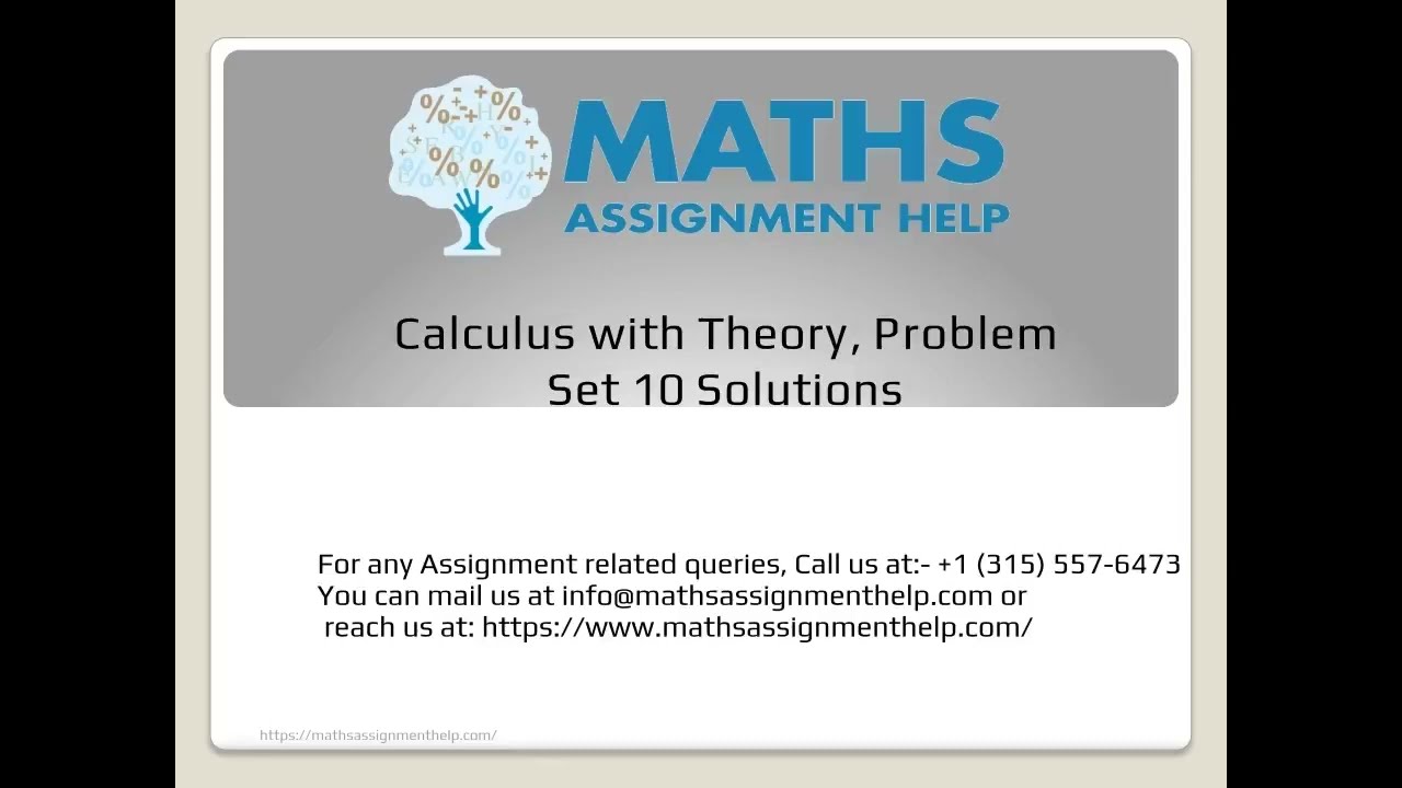 Math Assignment Help
