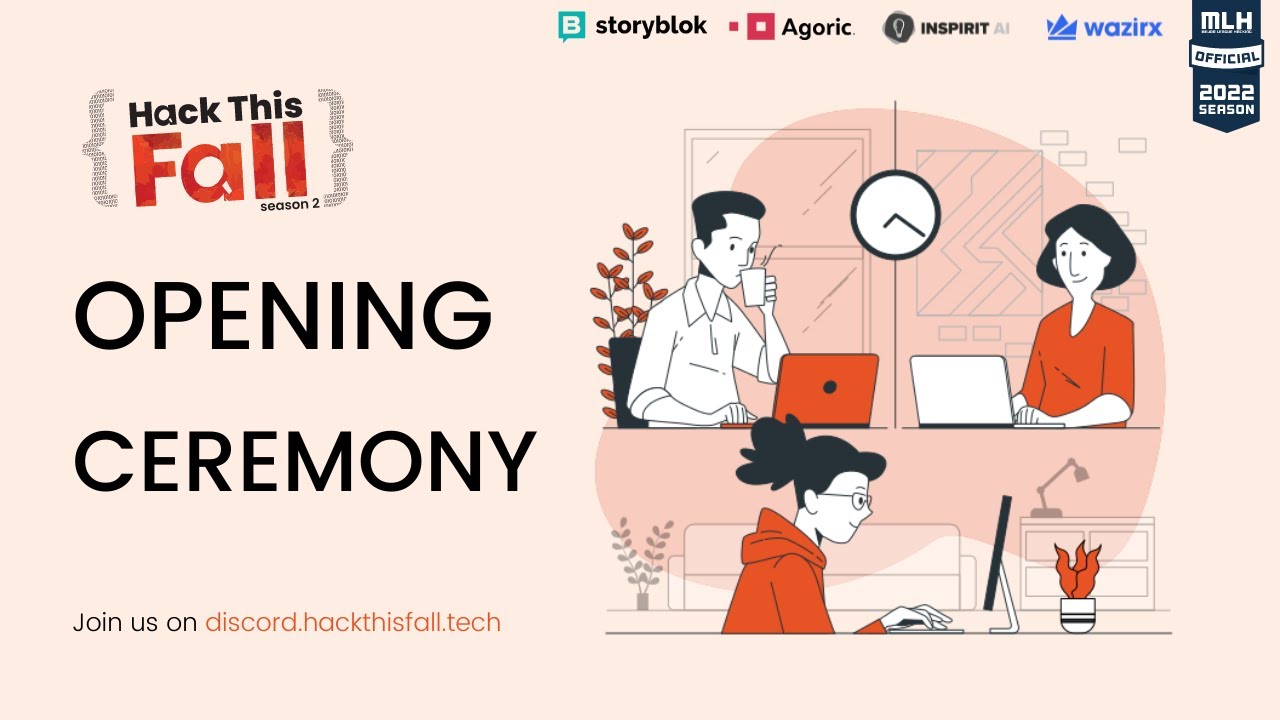 🚀 Opening Ceremony | Hack This Fall 2.0 🐿️