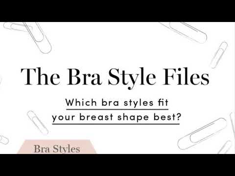 Ultimate Bra Guide : Which Bra to wear based on your Breast Shape and Size