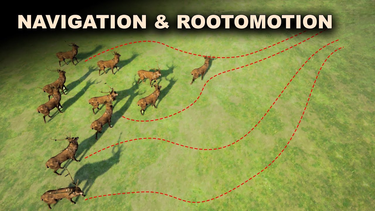Using Rootmotion based Locomotion with AI Navigation