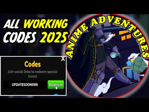 Anime Adventures Codes June 2025 ⚠️New⚠️ ALL WORKING CODES Roblox Anime Adventures 2025