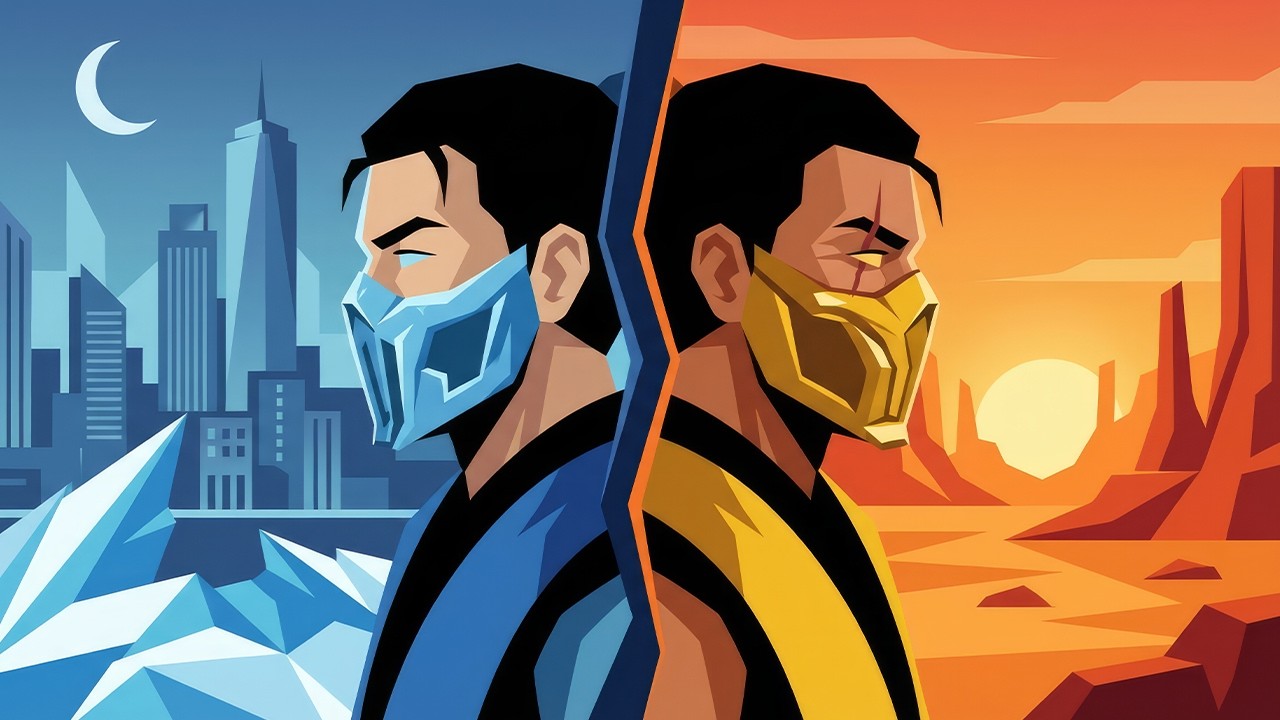 Why is Sub-Zero now Scorpion?