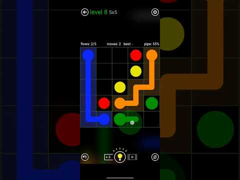 Flow Free Puzzle Master Level 8 | Connect Dots and Conquer!