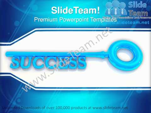 Key To Success Business PowerPoint Templates ppt Themes 1012 Slides Backgrounds