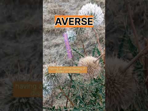 AVERSE meanings in urdu and english.الفاظ معنی اردو اور انگلس میں۔SHORTS.STUDY WITH NAZ BOSTAN