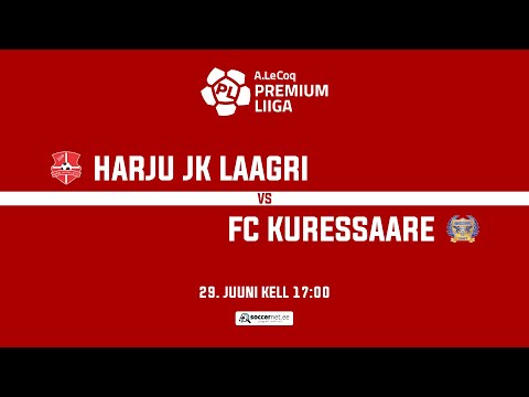HARJU JK LAAGRI - FC KURESSAARE, A. LE COQ PREMIUM LIIGA 18. voor