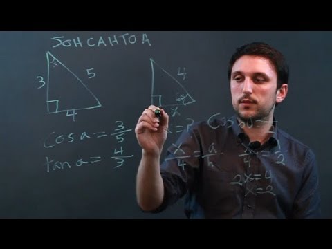 How to Solve Cosine and Tangent : Math Conversions