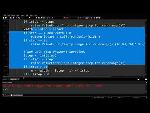 Python random