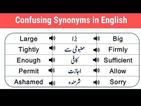 English words with Urdu meaning for beginners|English words meaning in Urdu|Translate English words