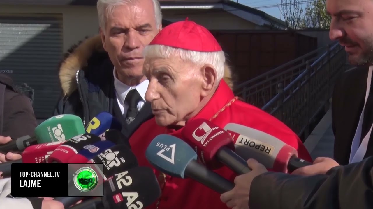 Top Channel/ Klerikët shpallen martirë! Ceremonia për nder të Dom Gjon ...