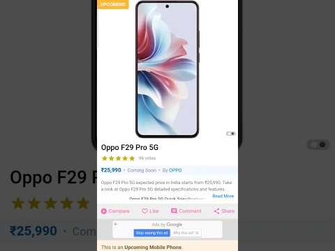 Oppo F29 Pro 5G expected price in India starts from ₹25,990