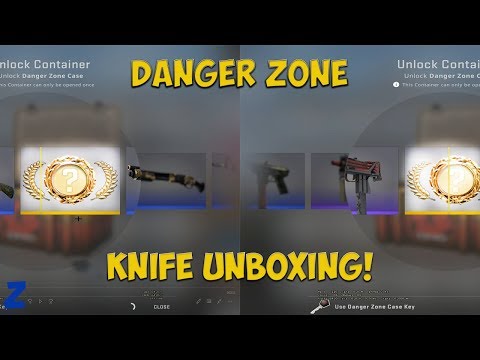 90 DANGER ZONE CASE OPENING! 2 Knives!