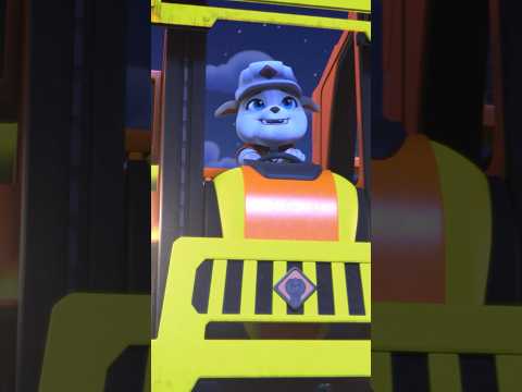 Rubble & Crew build an airplane runway! ✈️ #shorts
