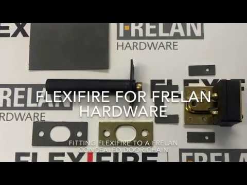 Fitting FlexiFire to a Frelan J3004 Concealed Chain Closer