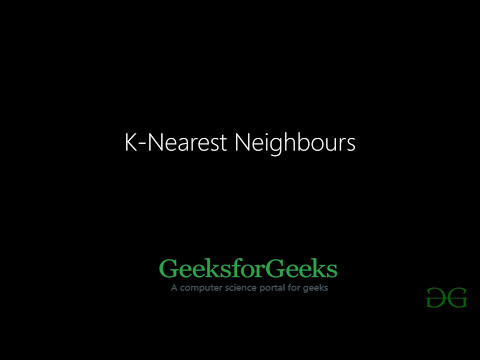 K-Nearest Neighbours | GeeksforGeeks