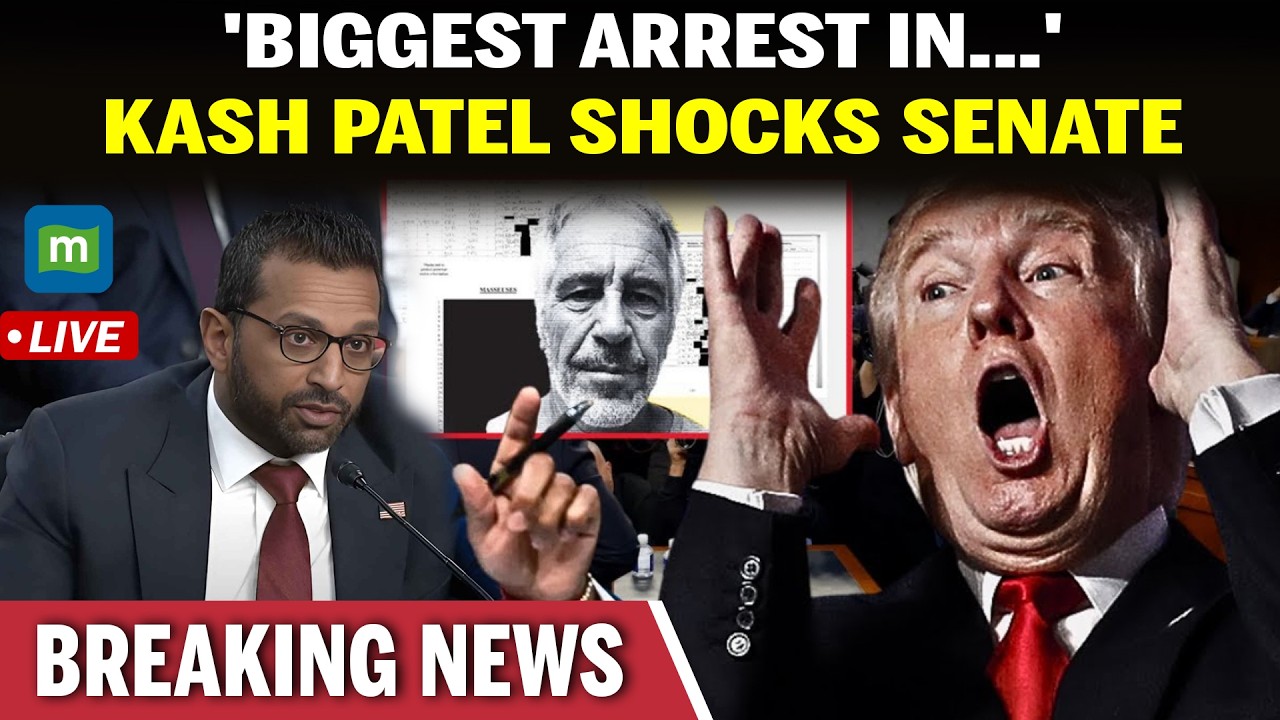 KASH PATEL LIVE: He Killed Epstein! | FBI Chief Drops BIG Shocker At Explosive House Hearing | US