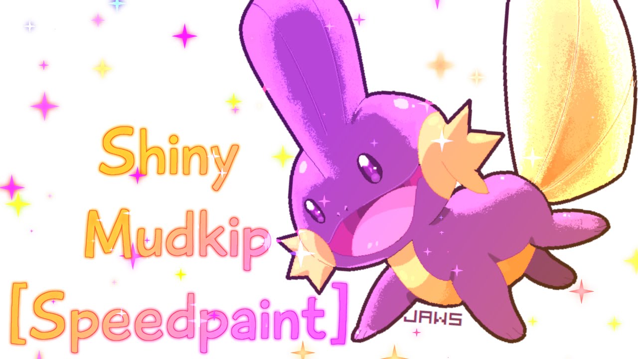 ❻ Shiny Mudkip [Speedpaint]