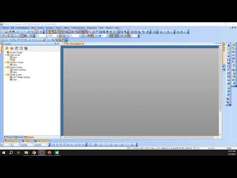 Mitsubishi GT Designer 3 - Project Menu Overview