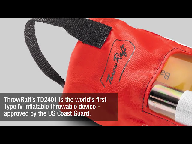 THROW RAFT TD2401 Type IV Throwable PFD