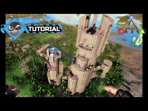 Steam Community :: Video :: Ark How to build a castle base, epic tower ...