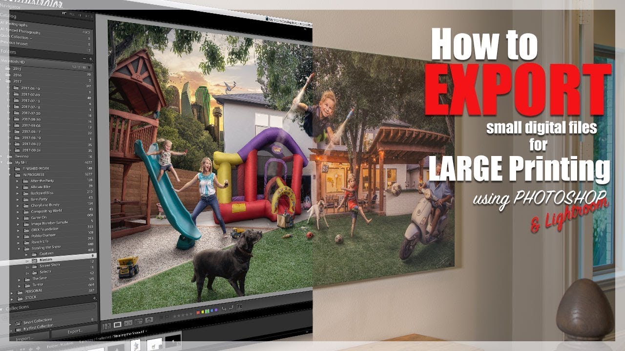 Exporting Your Digital Files for Large-Scale Prints