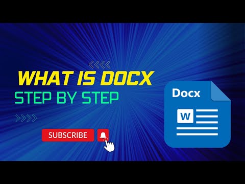 What is DocX / User Guide Step by Step / Lahore Technikal