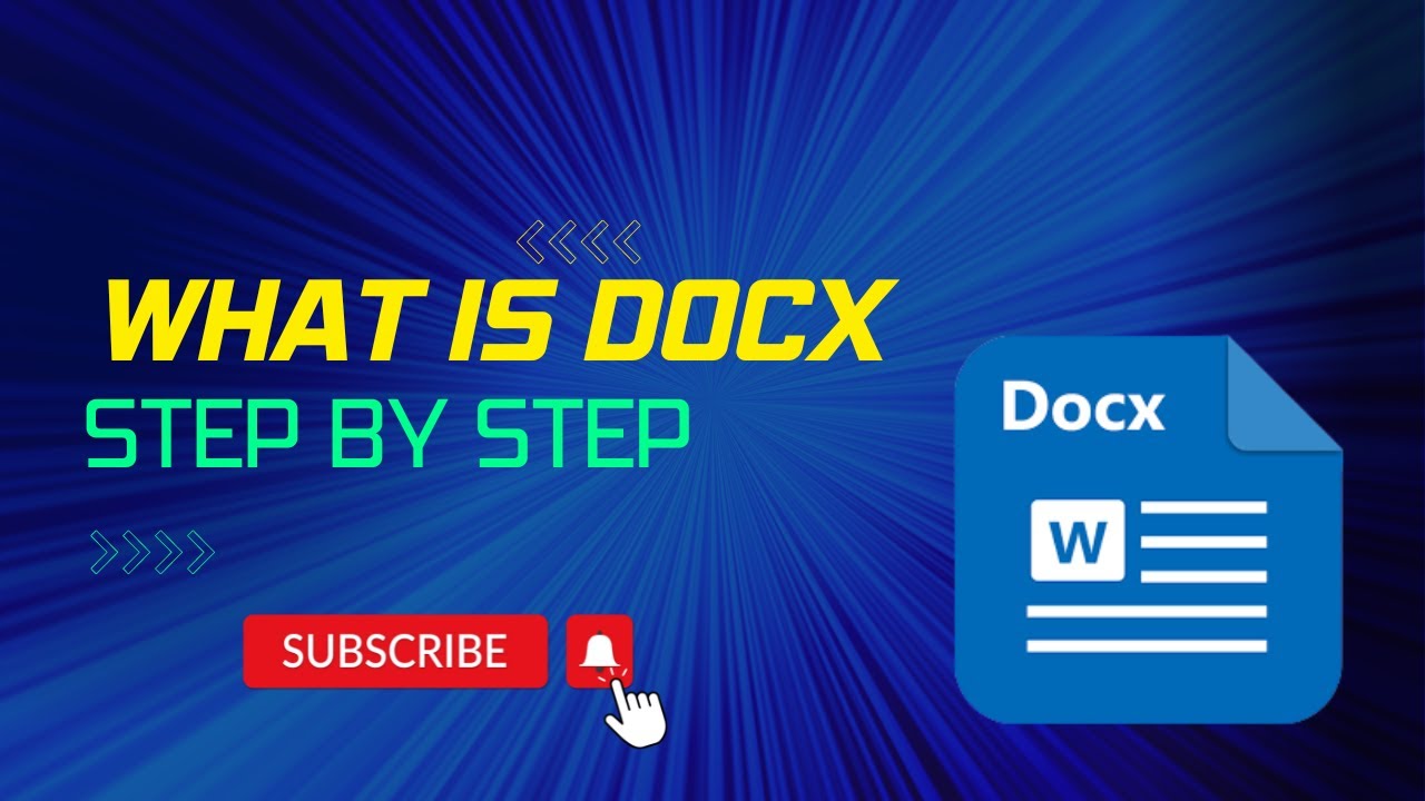 What is DocX / User Guide Step by Step / Lahore Technikal