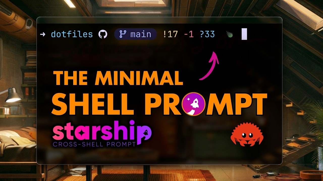 The Greatest Minimal Shell Prompt Ever Existed | 2033 Starship