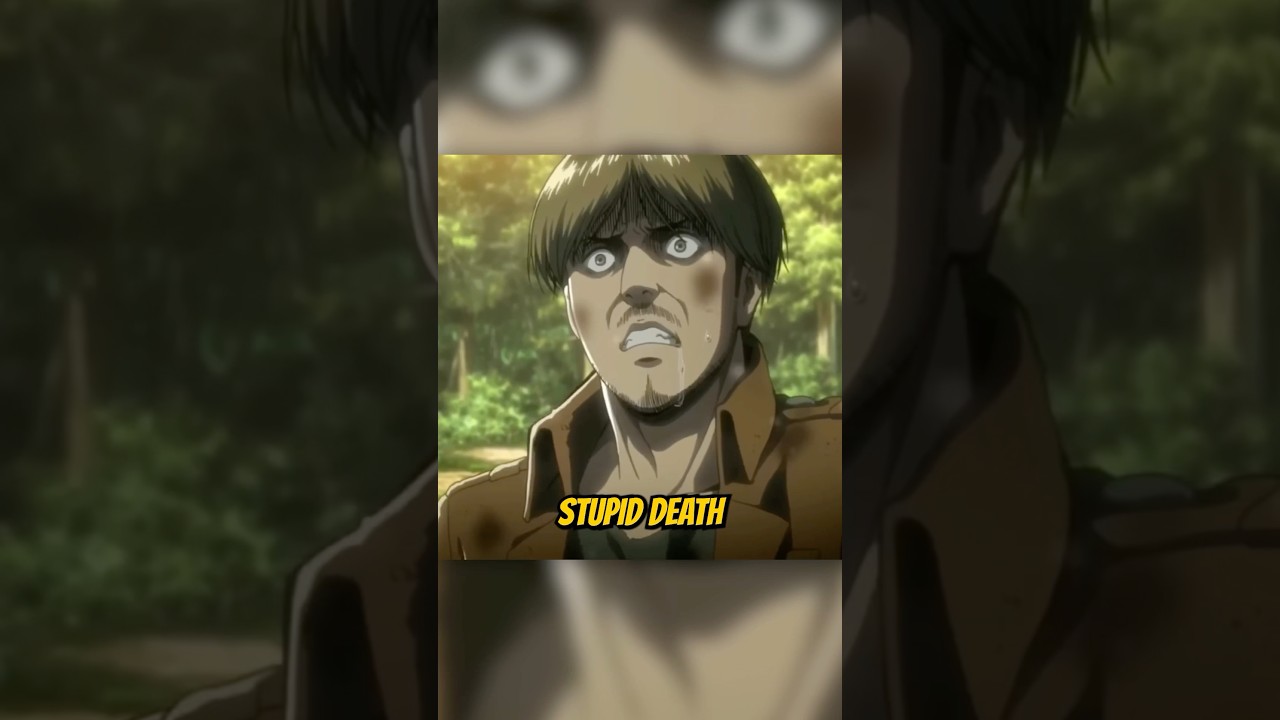 Most STUPID death in attack on titan!