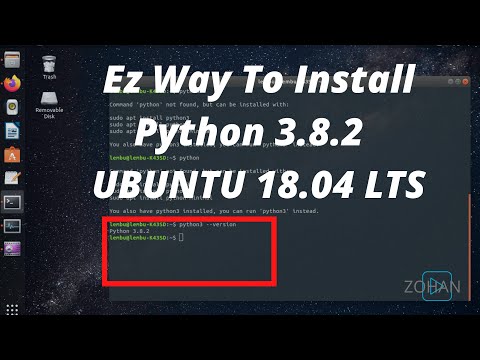 How To Install Python 3.8.2 In Linux-Ubuntu 18.04 LTS [WORKED]