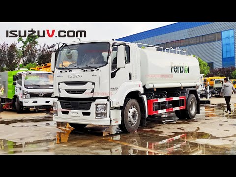 ISUZU GIGA 4×2 350HP Water Tank Truck Water Sprinkler Truck export to Philippines