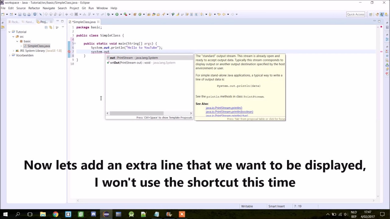 JAVA TUTORIAL 2 | HOW TO MAKE YOUR FIRST JAVA PROGRAM?