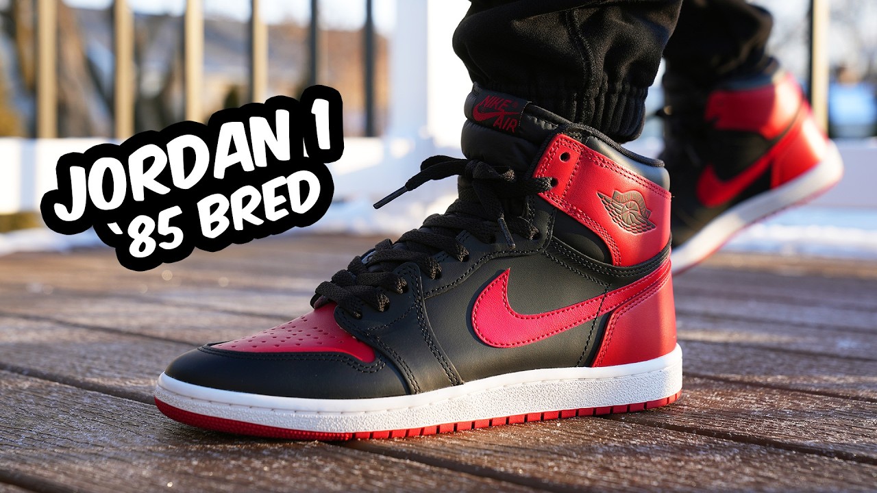 Air Jordan 1 High 85 Bred 2025 REVIEW & On Feet