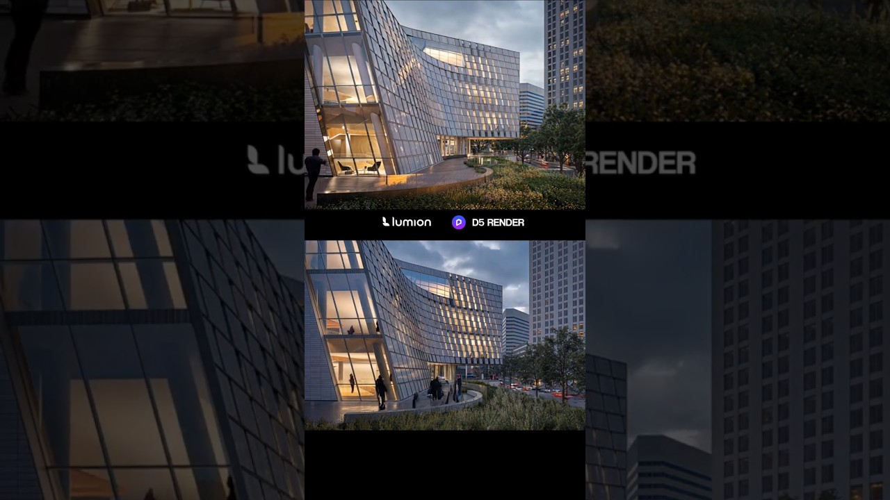 LUMION VS D5 Render Which one is better? - Realistic Rendering Process