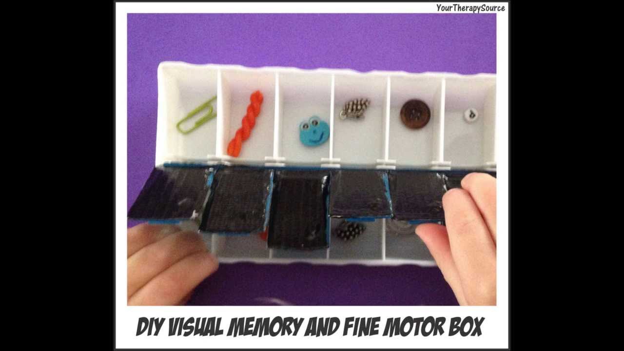 Visual Memory and Fine Motor Box