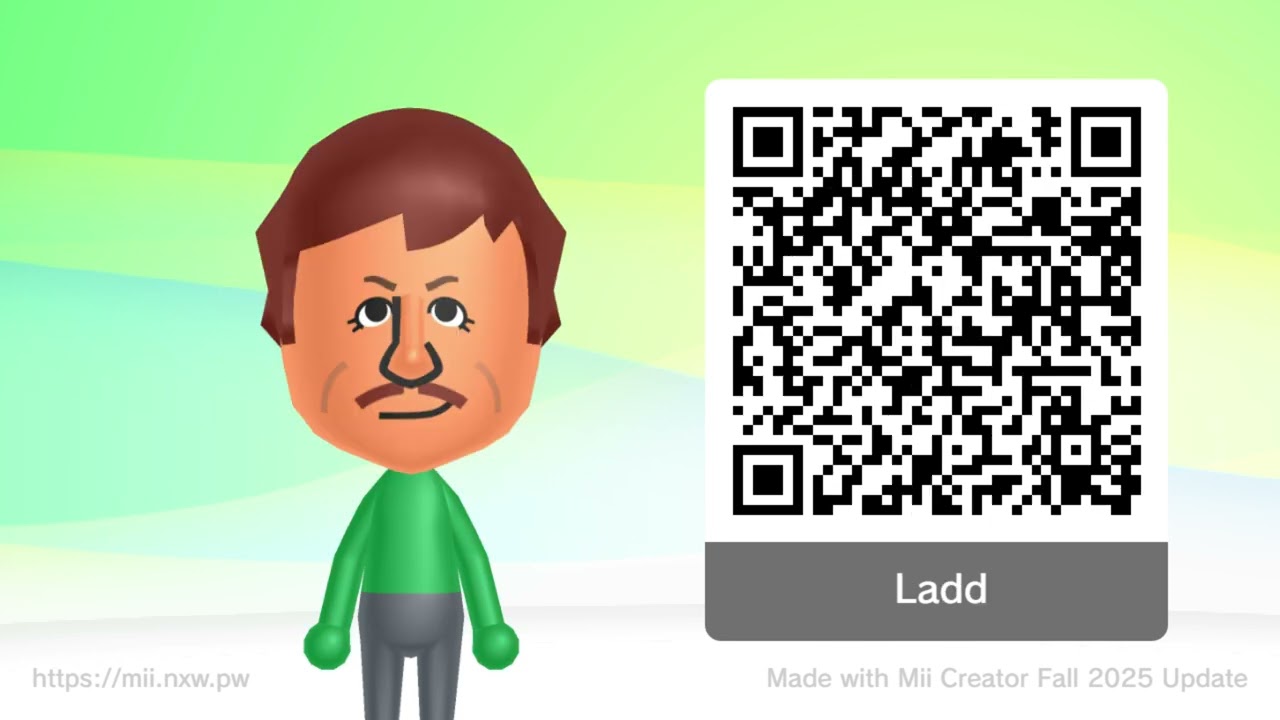 Custom CPU Mii (Pack 2) QR Codes