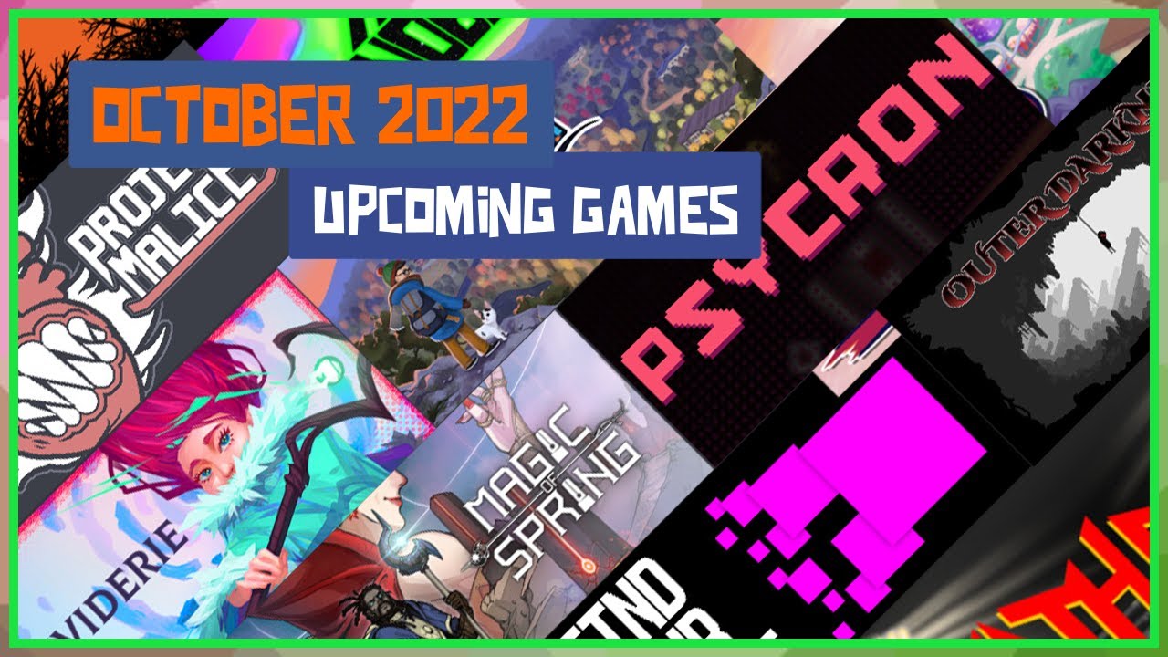 Upcoming GameMaker Games - October 2022